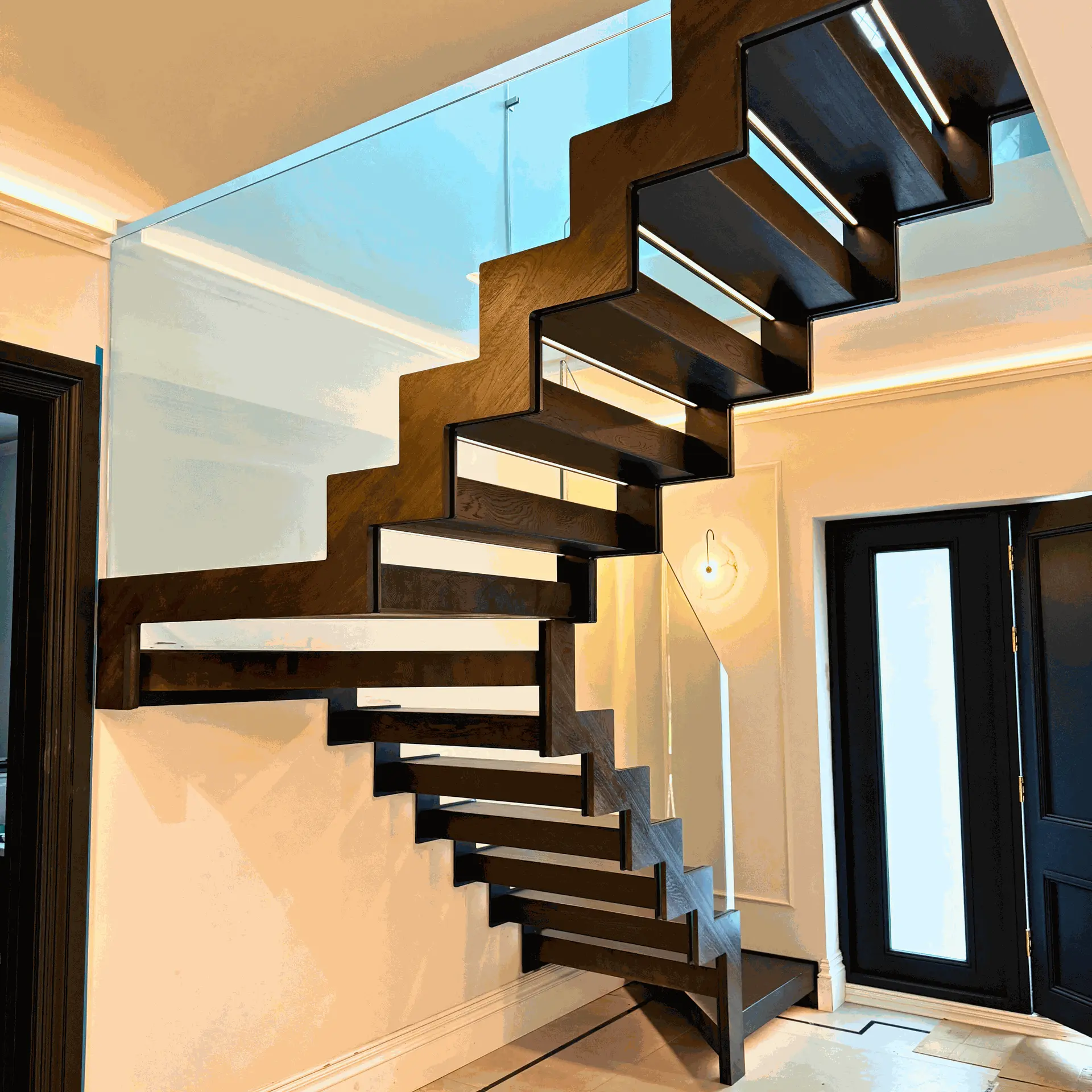 Bespoke Zigzag stairs | OVOMS UK